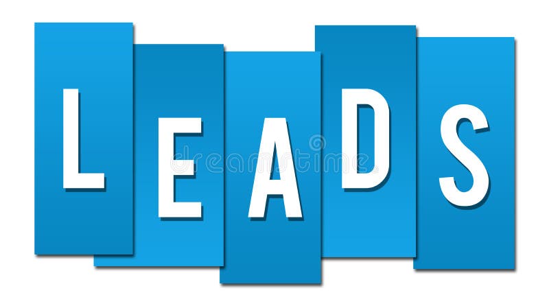 Leads Colorful Squares Stack Stock Illustration - Illustration of ...