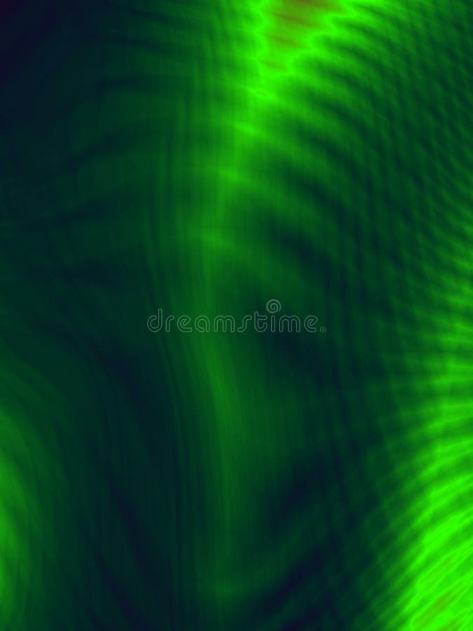 Leaf Background Abstract Depth Green Pattern Stock Illustration ...