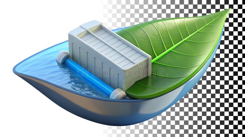 Leaf with Books Stack, Education Nature, Knowledge Growth Design Png ...