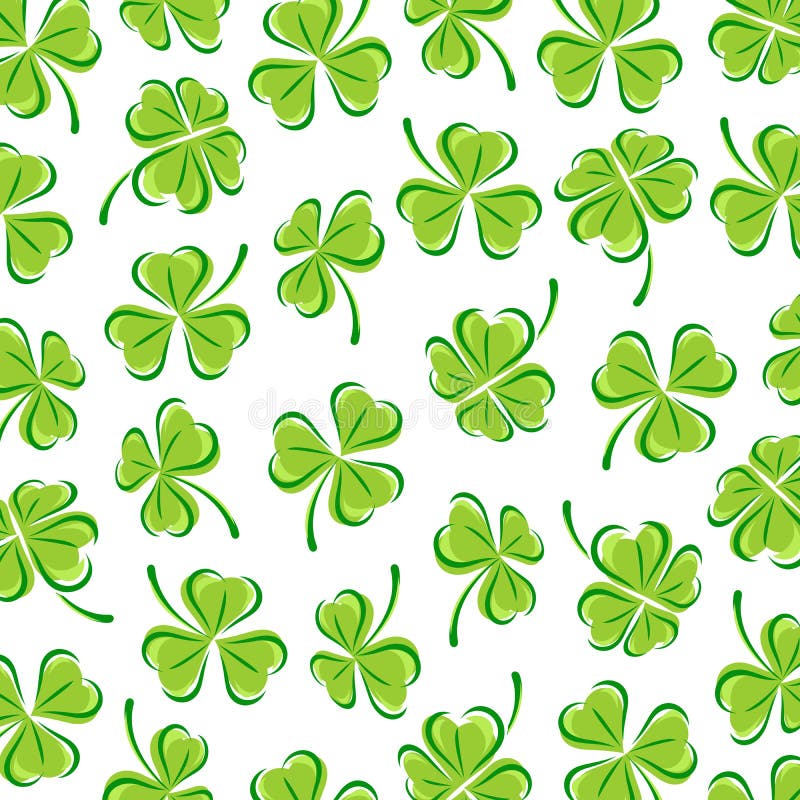 Leaf Clover Background Stock Illustrations – 54,898 Leaf Clover ...