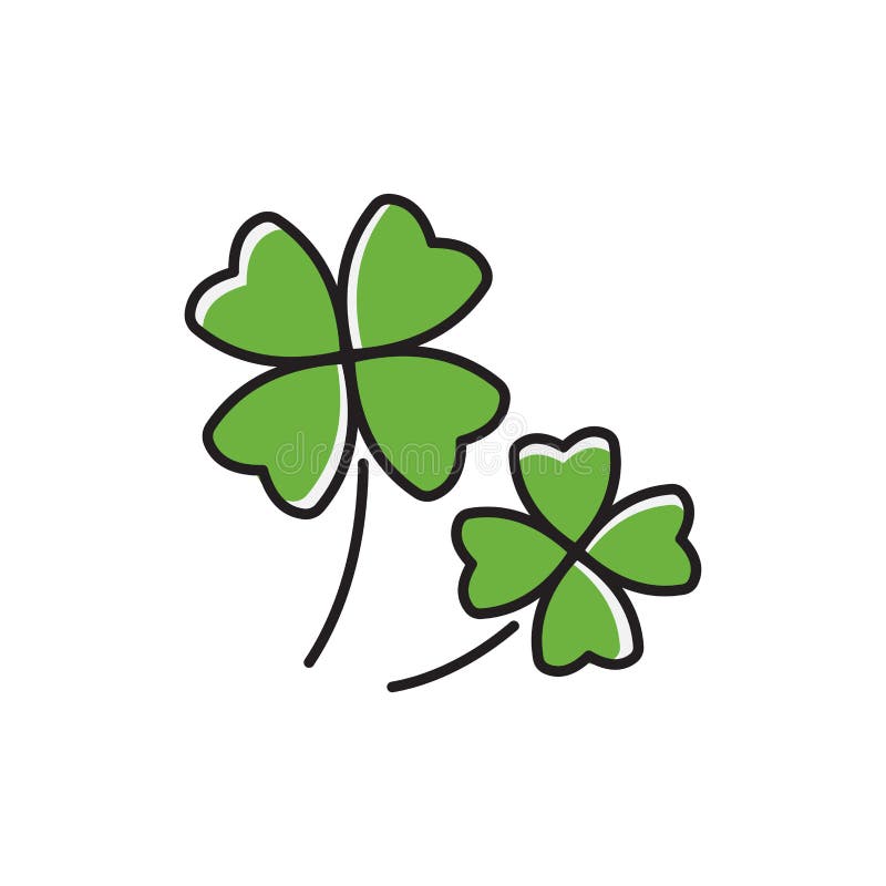 Five Leaf Clover Stock Illustrations – 157 Five Leaf Clover Stock ...