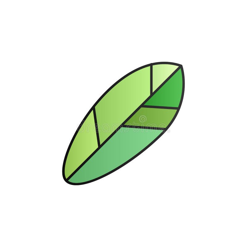 Leaf Color Gradient Vector Icon Stock Illustration - Illustration of ... Leaf Color Gradient Vector Icon Stock Illustration - Illustration of ...