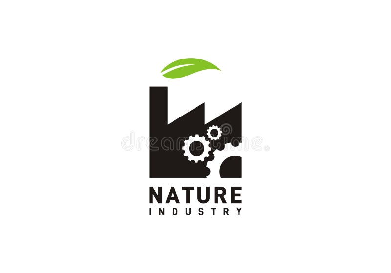 Leaf Energy Factory Gear Logo Icon Design Stock Illustration - Illustration of engine, modern ...