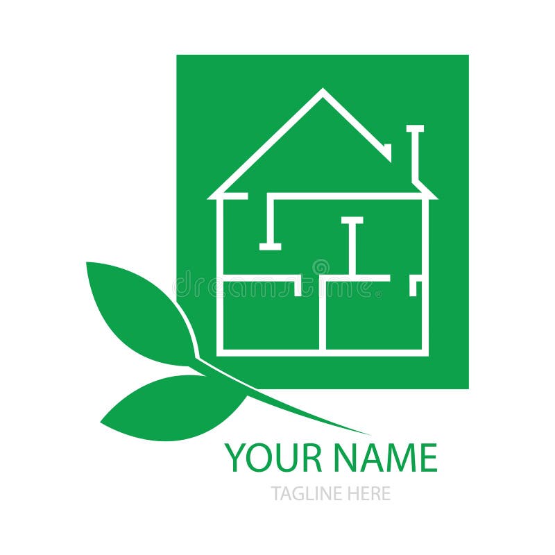 Floor plan logo vector stock vector. Illustration of realty - 173898537