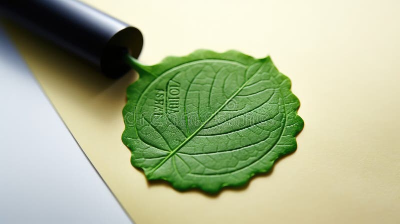 Leaf green approved stock illustration. Illustration of earth - 361554863