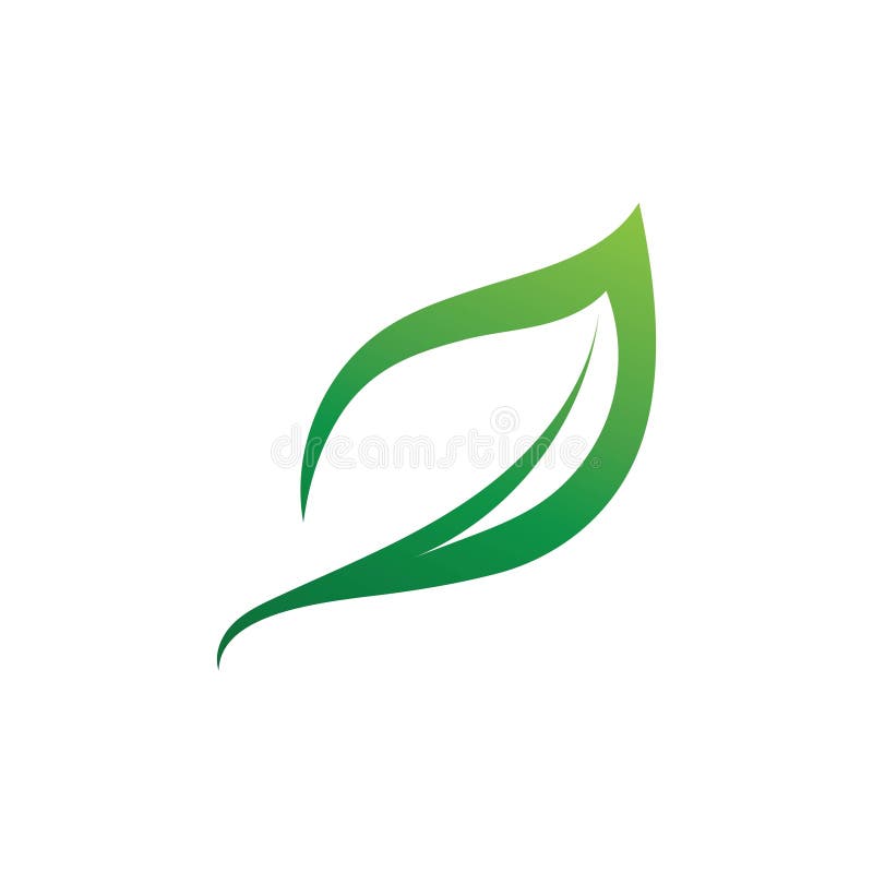 Leaf Green Nature Logo and Symbol Vector Stock Vector - Illustration of ...