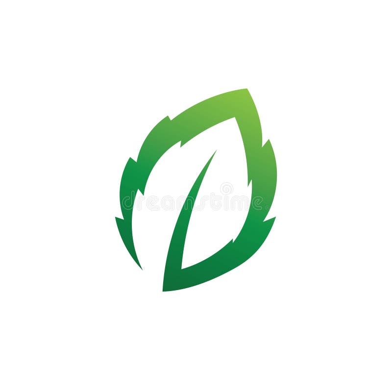 Leaf Green Nature Logo and Symbol Vector Stock Vector - Illustration of ...