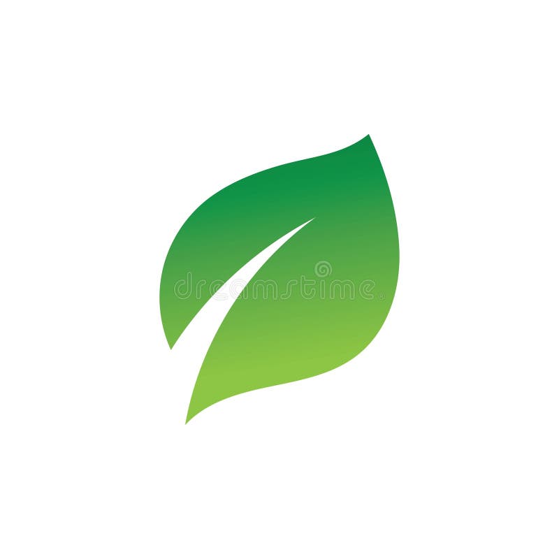 Leaf Green Nature Logo and Symbol Vector Stock Vector - Illustration of ...
