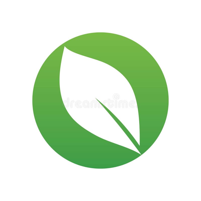 Leaf Green Nature Logo and Symbol Vector Stock Vector - Illustration of ...