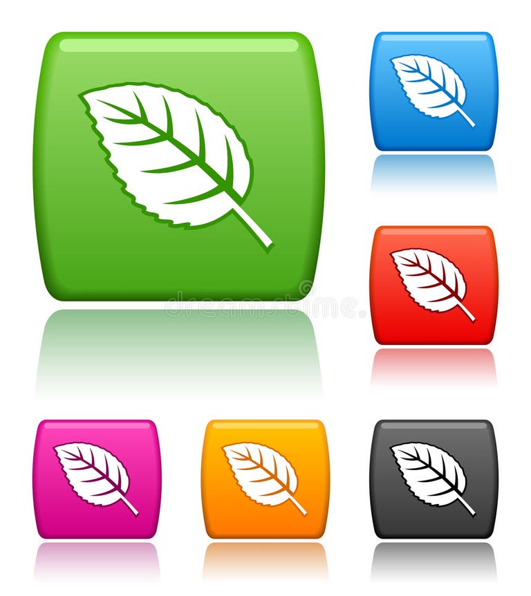 Leaf Icons Stock Illustrations – 133,331 Leaf Icons Stock Illustrations ...