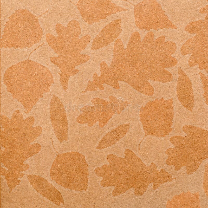 Leaf imprints on paper stock photo. Image of autumn, form - 37258936