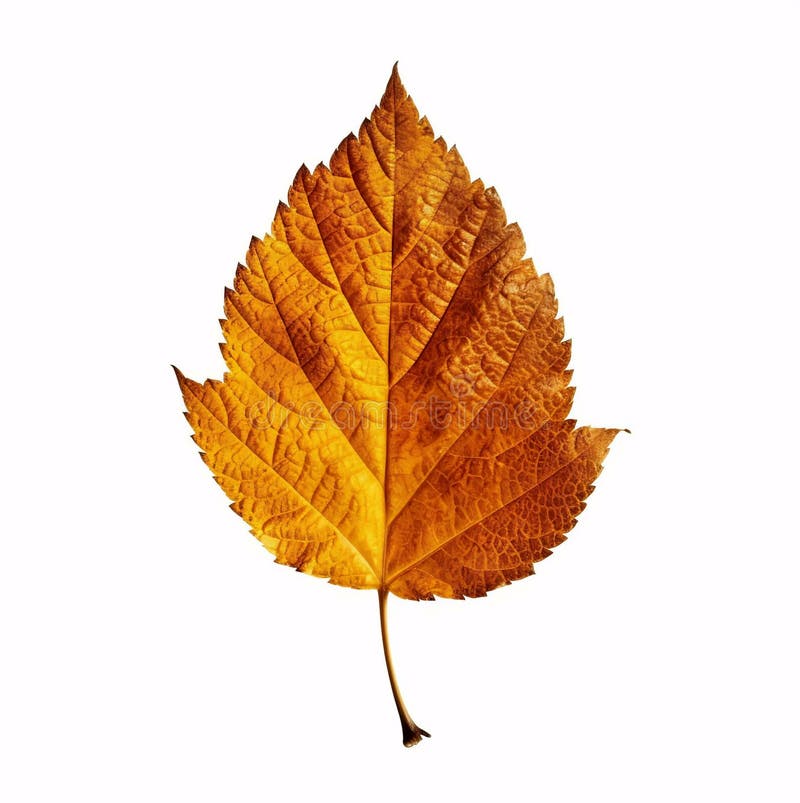 Leaf Isolated on White Autumn Leaf Isolated on White Autumn Maple Leaf ...