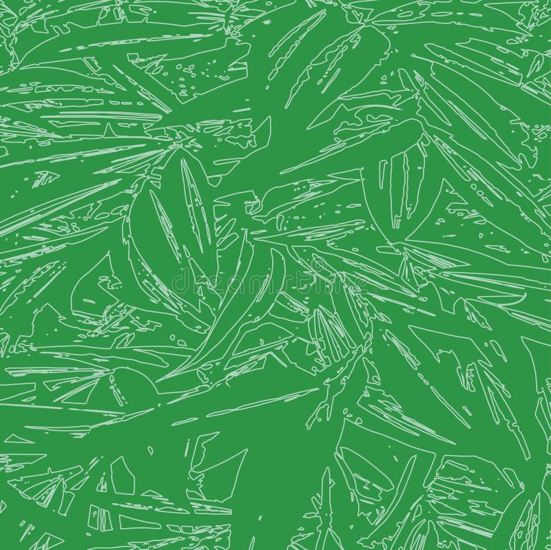 Leaf Line Patterns on Green Background for Wallpaper or Textile or ...