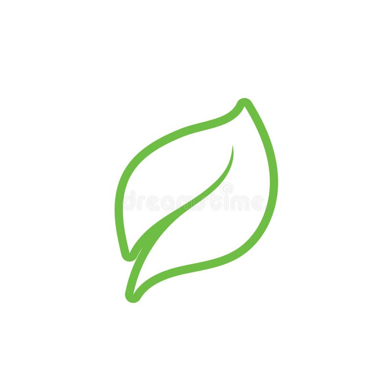 Leaf Logo Green Ecology Nature Element Vector Image Stock Vector ...