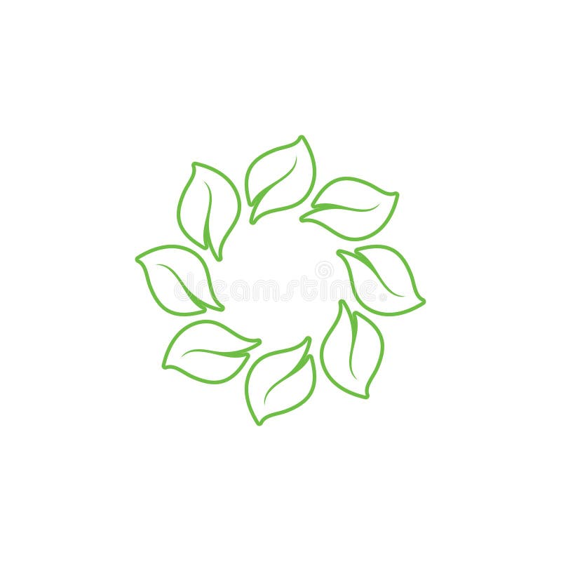 Leaf Logo Green Ecology Nature Element Vector Image Stock Vector ...