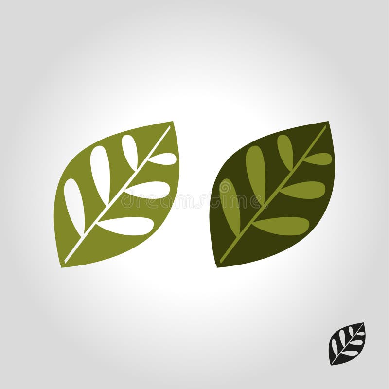 Leaf Logo, Icon and Symbol Vector Illustration Stock Vector ...