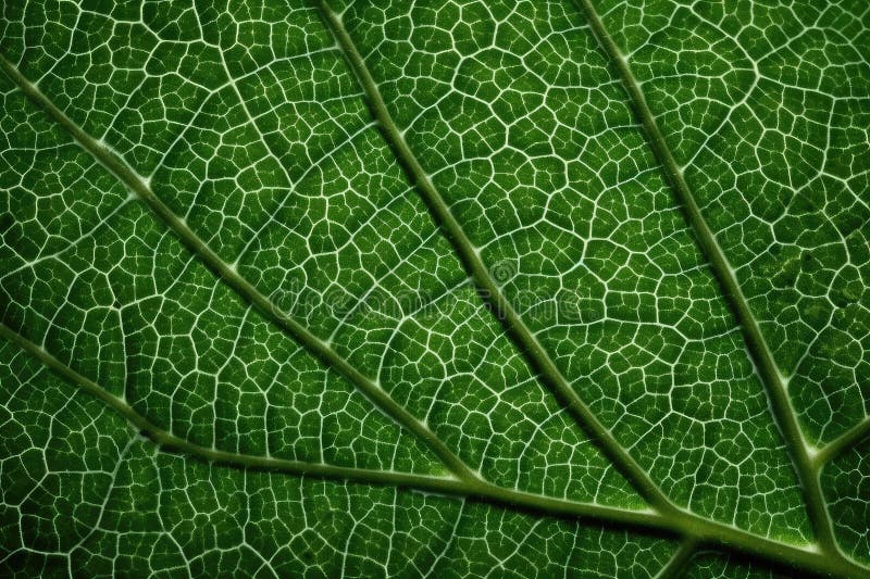 Leaf Macro Texture: Green Leaf Texture Wallpaper- Macro Close Up in ...