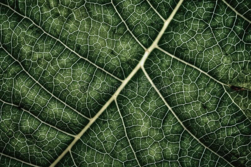 Leaf Macro Texture: Green Leaf Texture Wallpaper- Macro Close Up in ...
