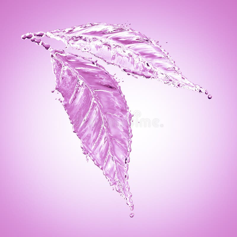 Leaf Made Water Splash Stock Illustrations – 391 Leaf Made Water Splash ...