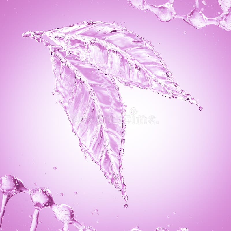 Leaf Made Water Splash Stock Illustrations – 391 Leaf Made Water Splash ...