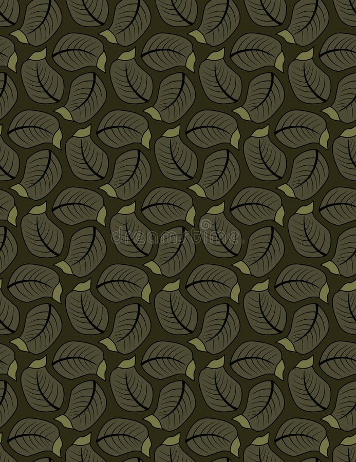 Leaf Pattern Repeating Stock Illustrations – 44,866 Leaf Pattern ...