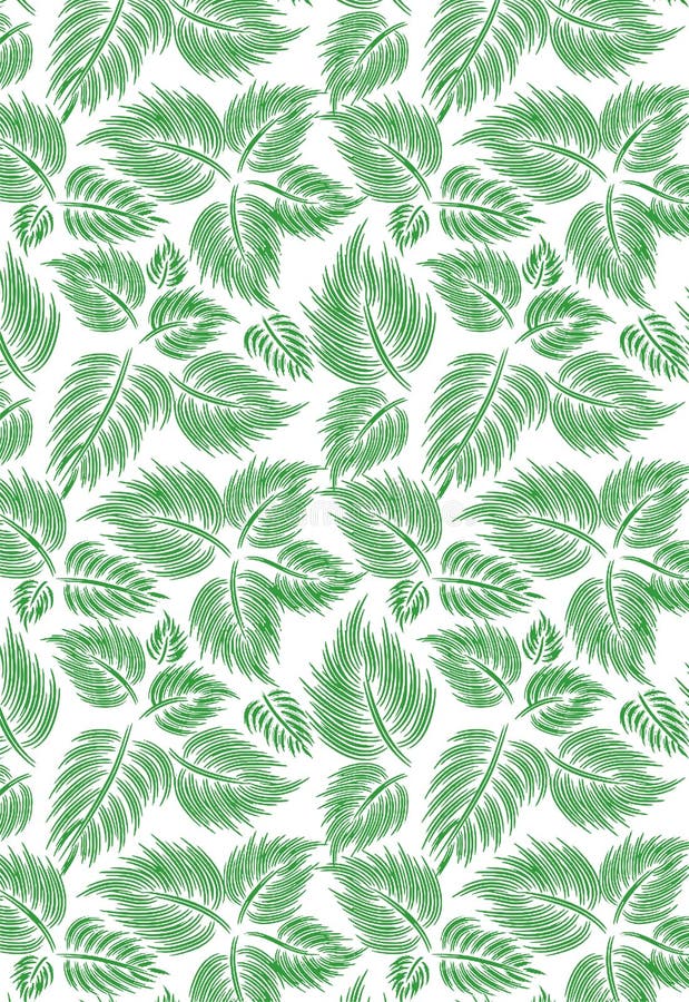 LEAF PATTERN DESIGN ALLOVER BACKGROUND ART for FABRIC Stock ...