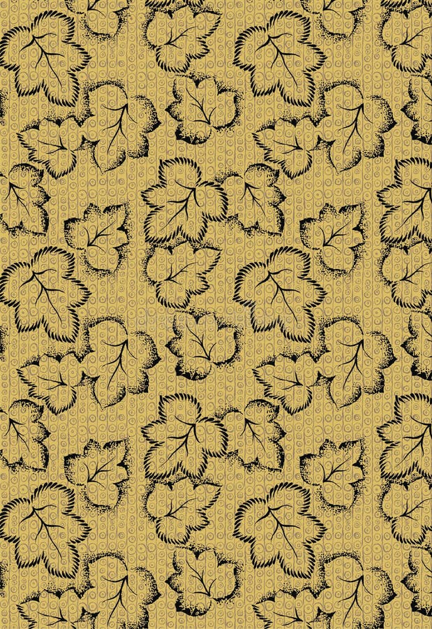 LEAF PATTERN DESIGN ALLOVER BACKGROUND ART for FABRIC Stock ...