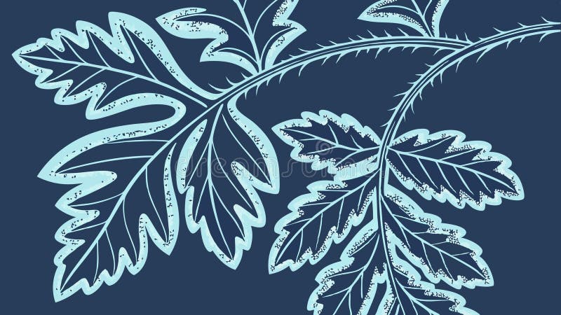 Leaf Pattern Repeating Design, Nature Motif, Foliage Pattern, Organic ...