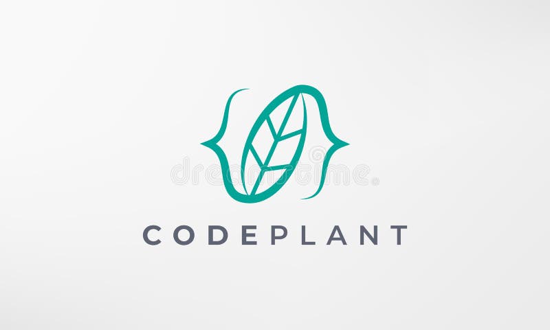 Coding Leaf Logo Stock Illustrations – 38 Coding Leaf Logo Stock ...