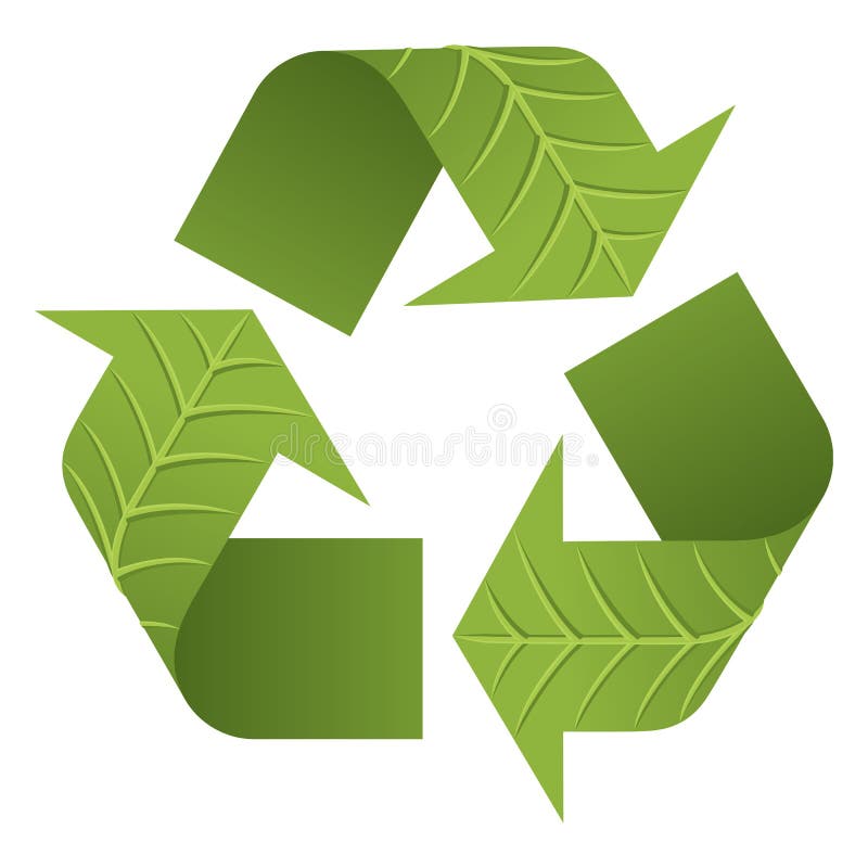 Recycle Logo stock vector. Illustration of green, logo - 21020294