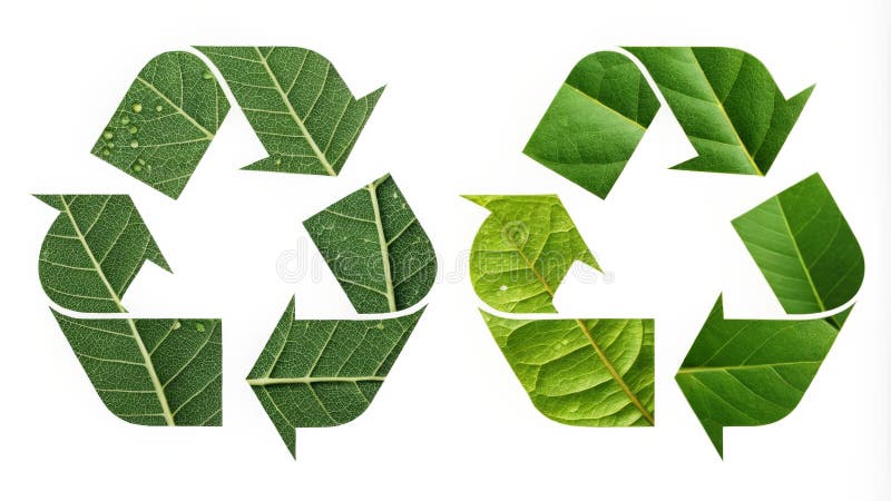 Leaf Recycle Symbol Green Composition, Eco Concept, Nature Image, Go ...