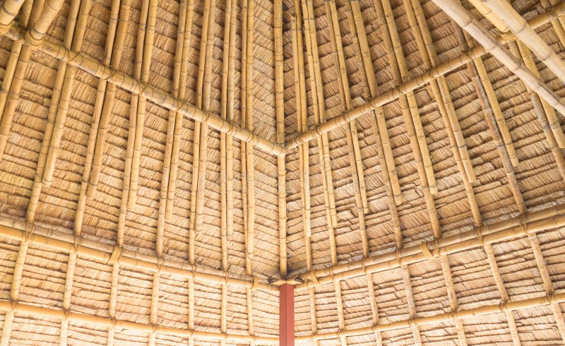 Leaf roof stock image. Image of asia, caribbean, jungle - 70787639