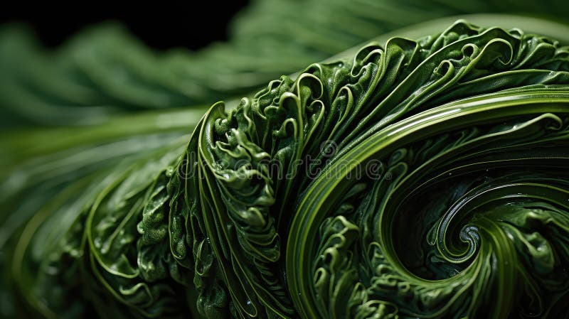 Leaf scroll leaves stock illustration. Illustration of leaf - 369300044