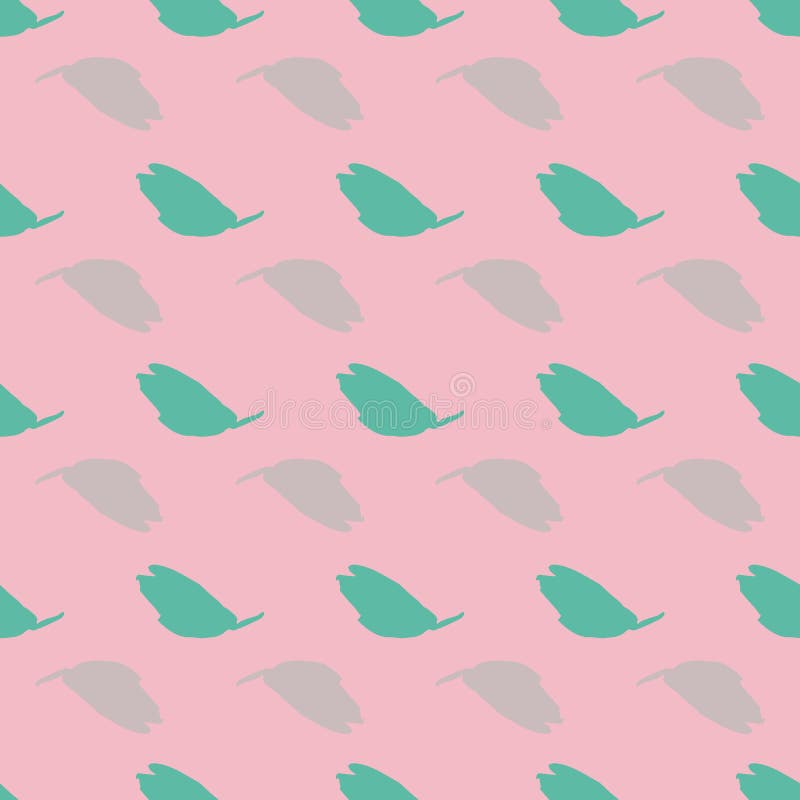 Leaf Seamless Repeat Pattern Design Stock Vector - Illustration of ...