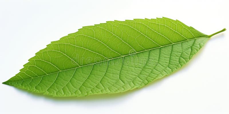 Leaf Shown Its Natural Color Green Hue Stock Photos - Free & Royalty ...
