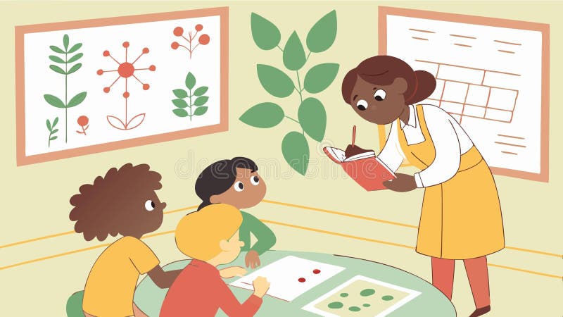 Leaf Structure Chart: Teacher Using Leaf Structure Chart for Botanical ...