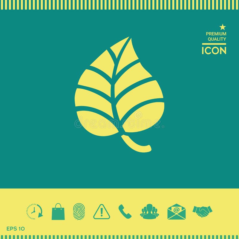 Leaf symbol logo. stock vector. Illustration of spiritual - 118008237