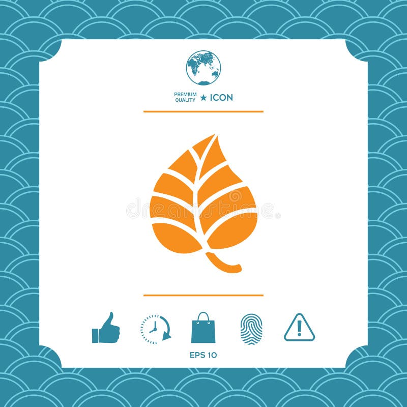 Leaf symbol logo. stock vector. Illustration of company - 106053137