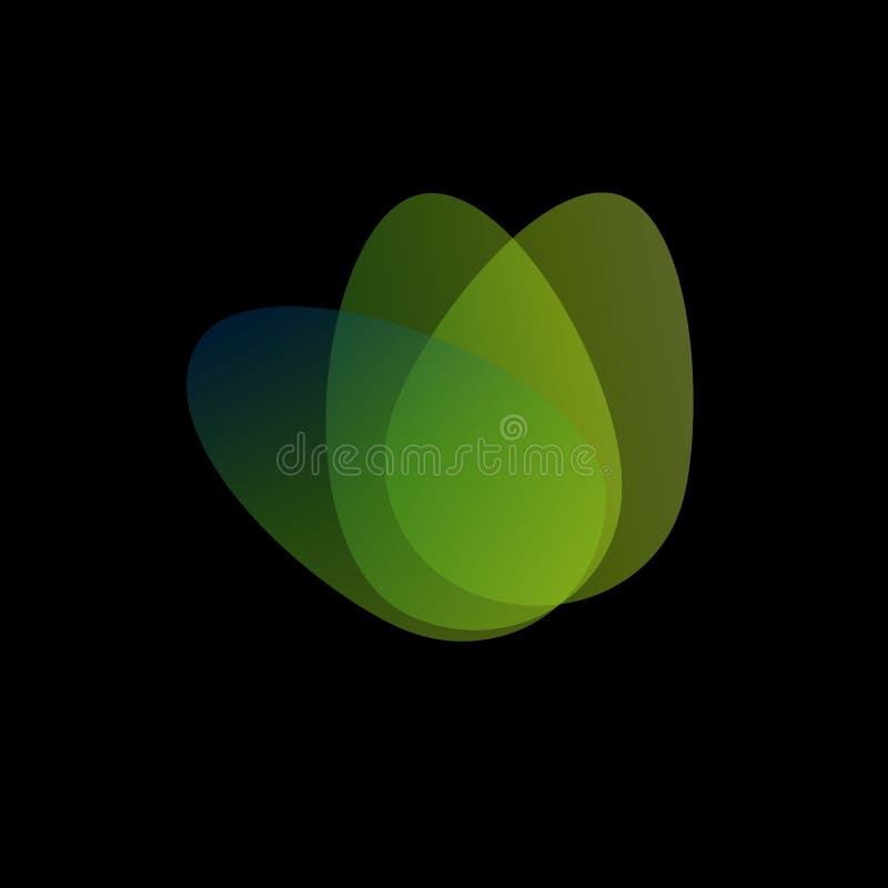 Leaf Symbol Stylized Concept Ecology Sign Green Abstract Shape Stock ...