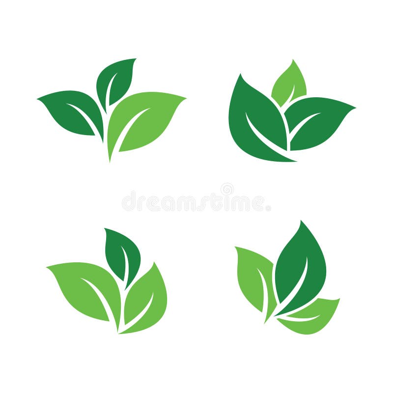 Leaf Symbol Vector Icon and Symbol Stock Vector - Illustration of ...
