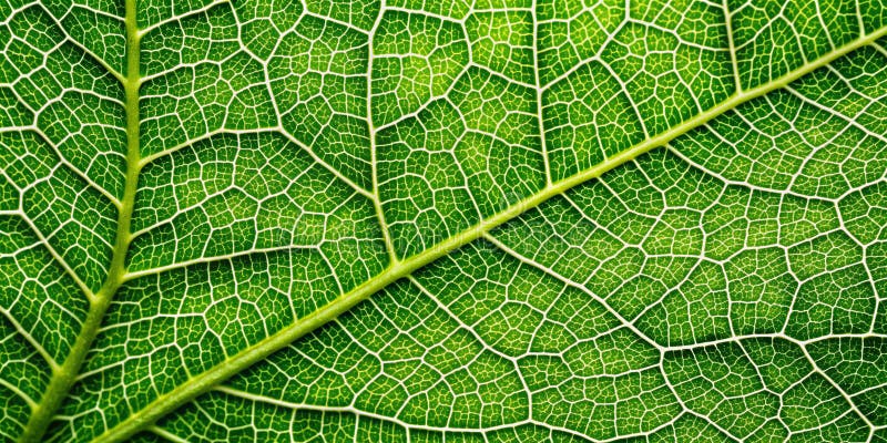 Leaf Texture Pattern Leaf Background with Veins and Cells Macro ...