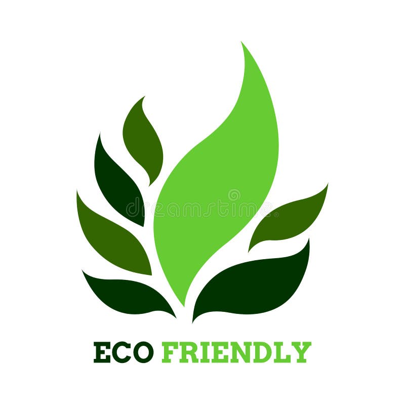 Leaf Tree Flower Eco Friendly Logo Icon Symbol Vector Design Stock ...