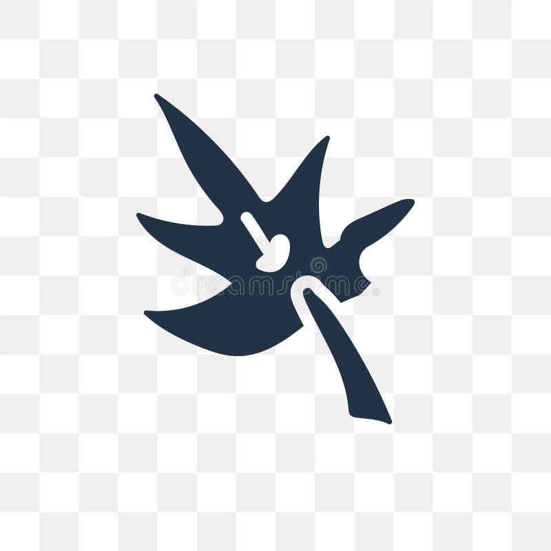 Leaf Vector Icon Isolated on Transparent Background, Leaf Trans Stock ...