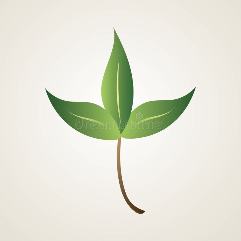 Leaf. Vector Illustration Decorative Design Stock Vector - Illustration ...
