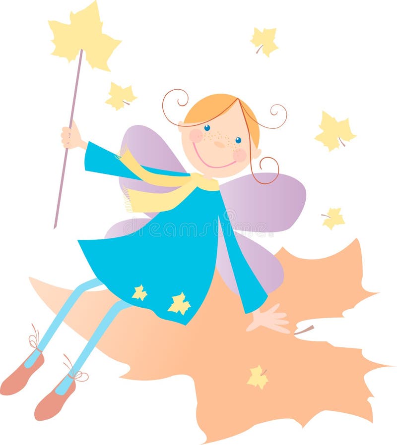 On the leaf stock vector. Illustration of little, isolated - 46546302