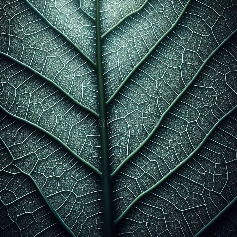 Leaf Vein Texture Delicate Pattern of Veins and Pores on a Leaf Stock ...