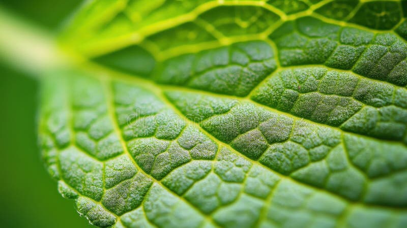 Leaf Veins: a Close-Up of Nature S Design - Intricate Lines and ...