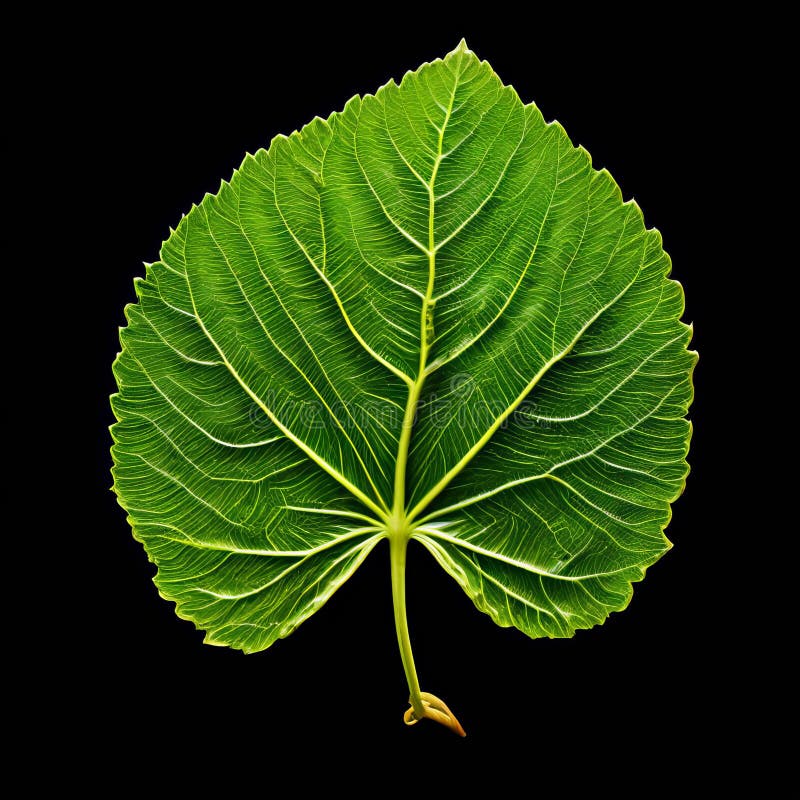 Leaf Veins the Intricate Network of Veins that Transpo Stock Photo ...