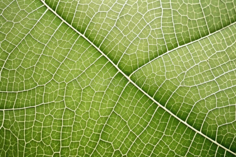 Leaf Veins Patterns in a Transparent Leaf Shot in Light Stock Photo ...