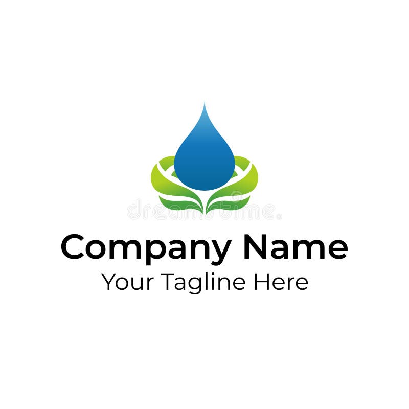 Leaf Water Scent Logo Vector Stock Illustration - Illustration of fresh ...
